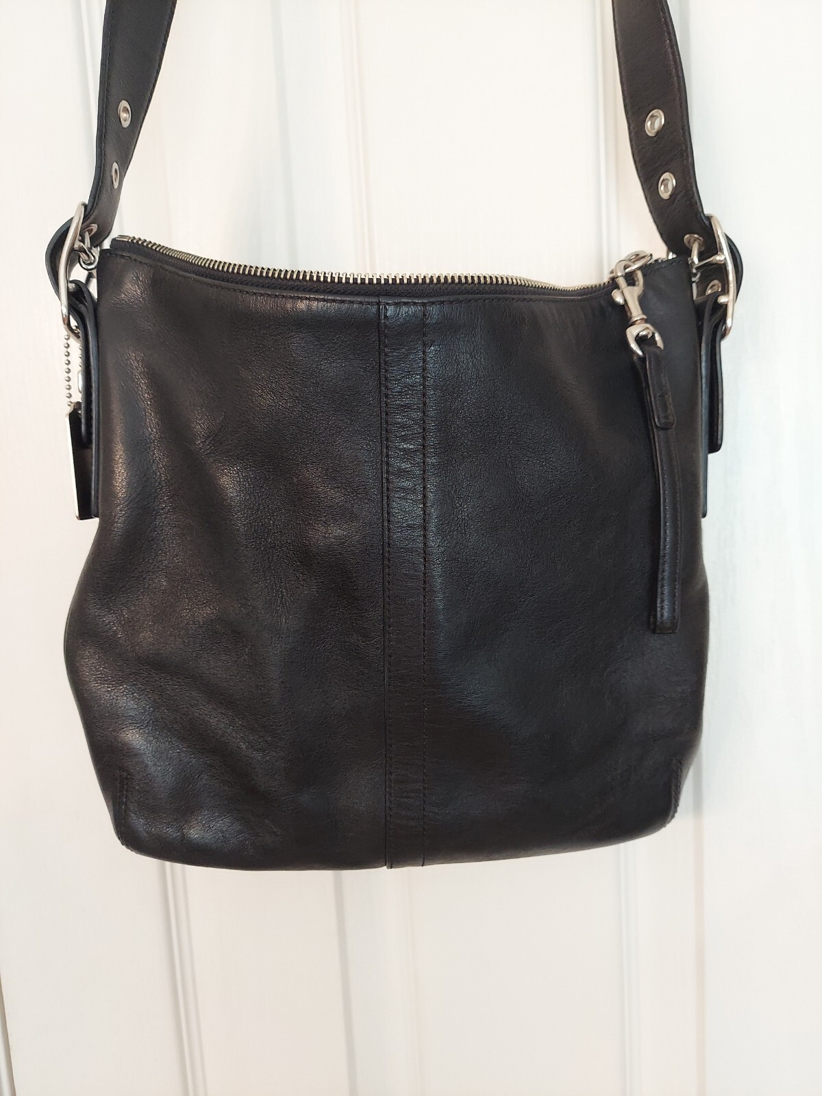 COACH LEGACY SLIM DUFFLE SHOLDER BAG BLACK M3D-9326 - Gem