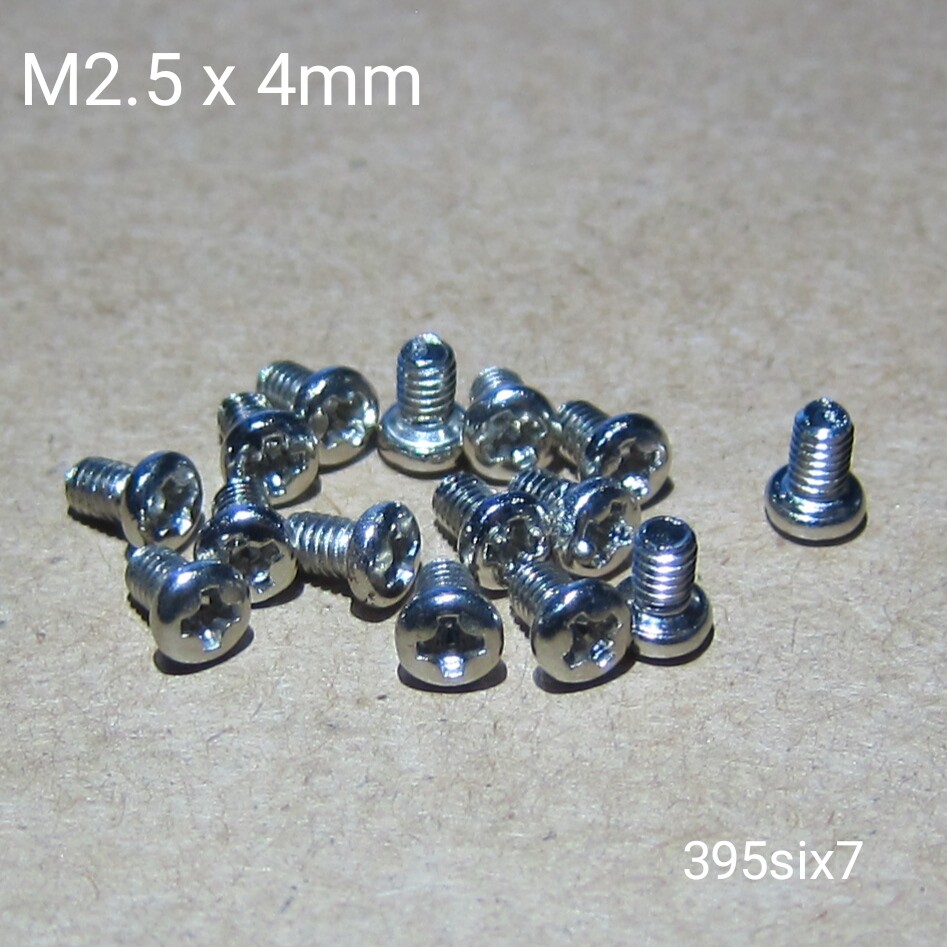M2.5 Philips Head Screw 3mm 5mm 6mm 8mm 10mm 12mm 14mm 16mm 20mm 25mm ...