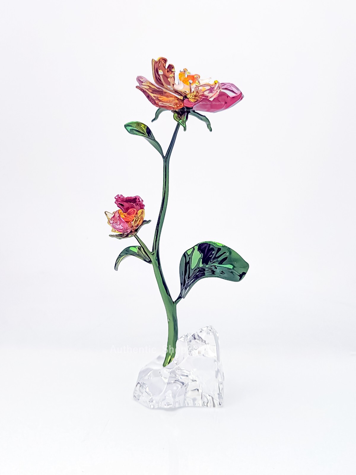 New 100% Auth SWAROVSKI Crystal Idyllia Flower Display Deco 5639886 in ...