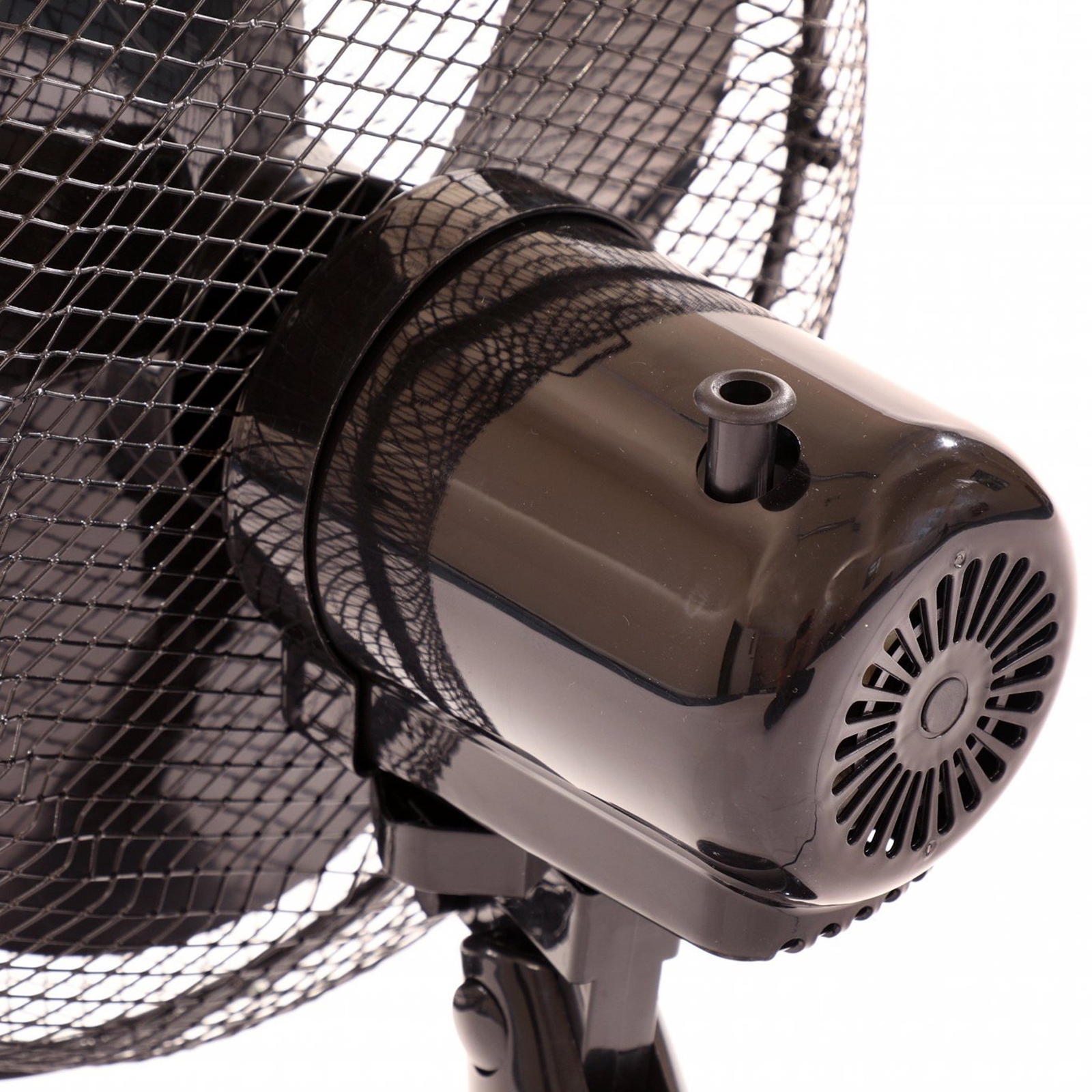 NEW! 12" 3 Speed Oscillating Black Electric Desk Home Office Fan | eBay