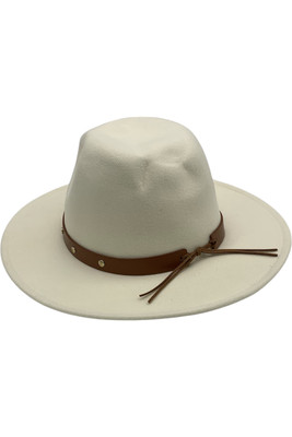 TWRHLL by Christie Brinkley Women's Western Felt Panama Hat White | eBay