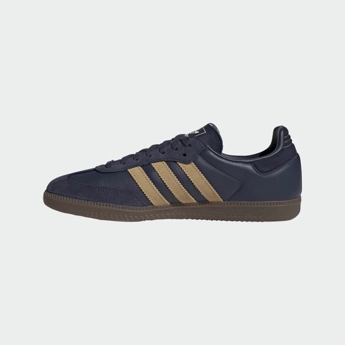 [JR0894] Adidas Mens Samba OG Sneakers Shadow Navy/Golden Bell/Gum *NEW ...