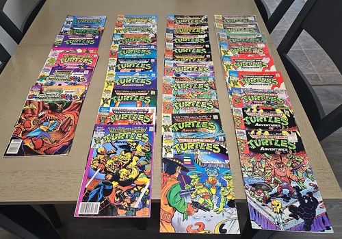 ARCHIE ADVENTURE SERIES: TEENAGE MUTANT NINJA TURTLES 34 COMIC BOOK LOT | eBay