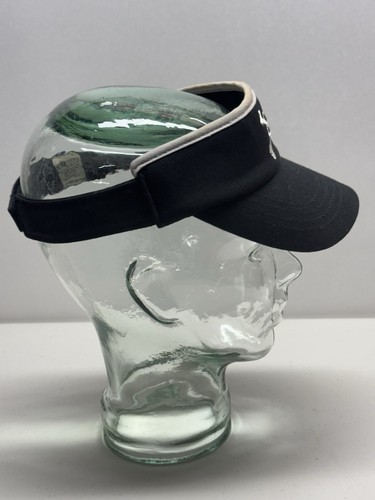VINTAGE Fox Racing Sun Visor Cap Hat Black | eBay