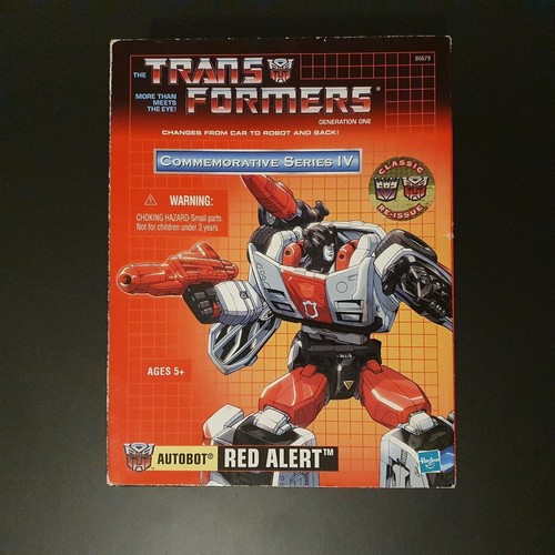 Transformers G1 Red Alert Commemorative Series IV | eBay Australia