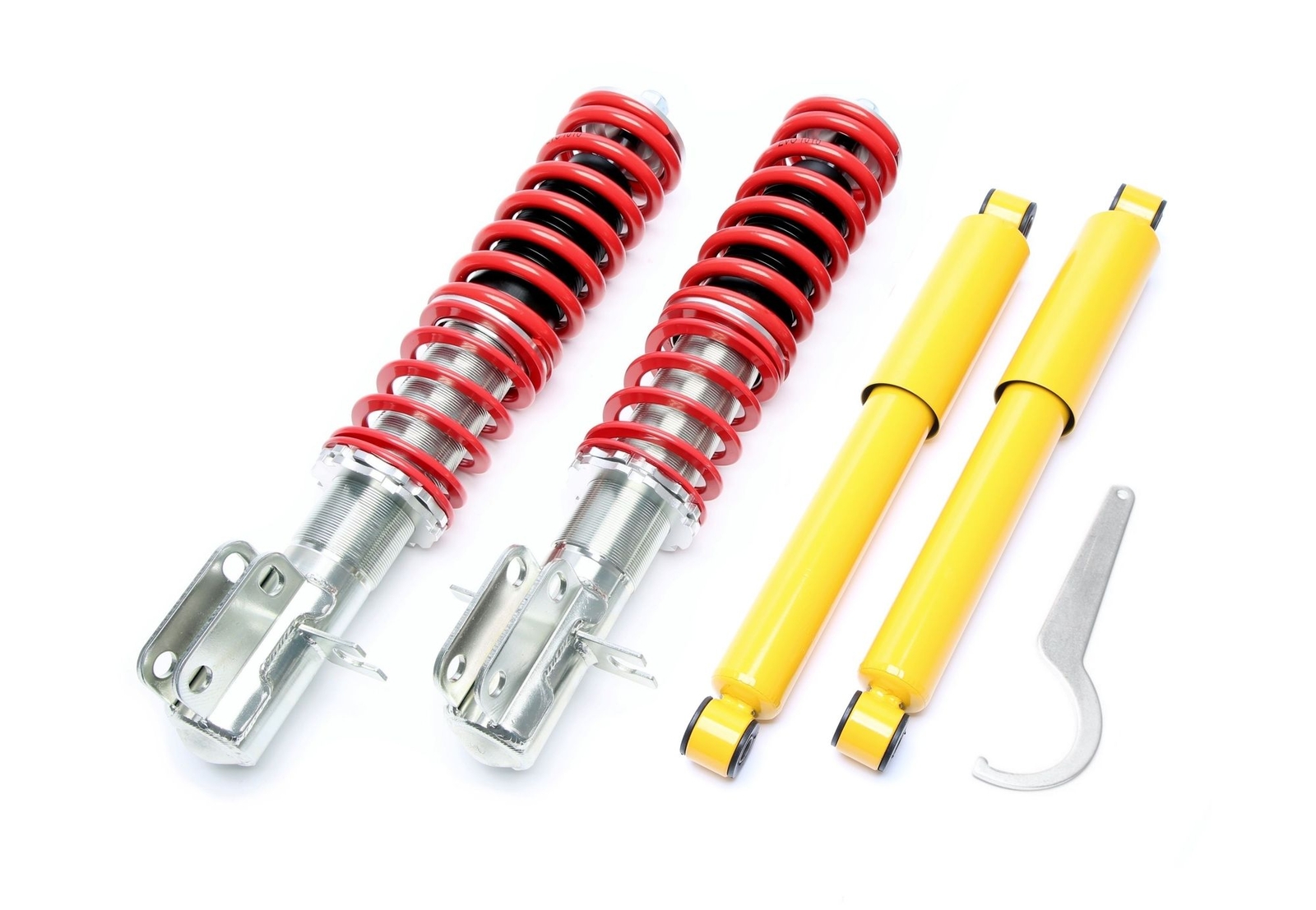 TA TECHNIX COILOVERS - VW CADDY mk1, 14 front adjustable suspension ...