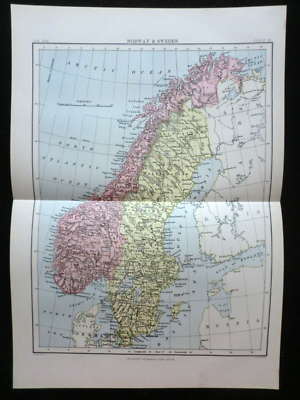 Sweden Border Map