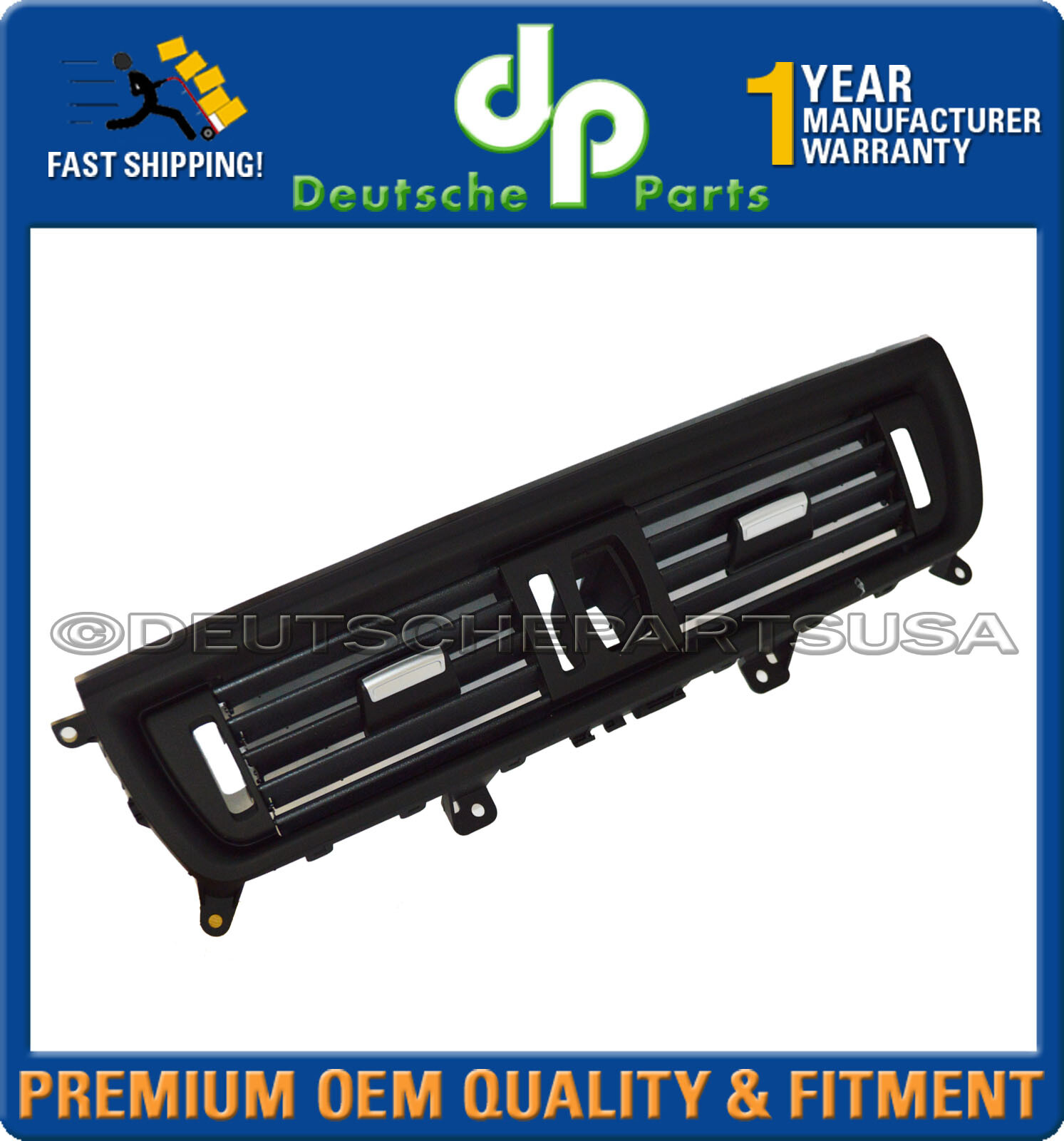 Front Console Grill Dash AC Air Vent For BMW 5 SERIES 523 528 530 ...