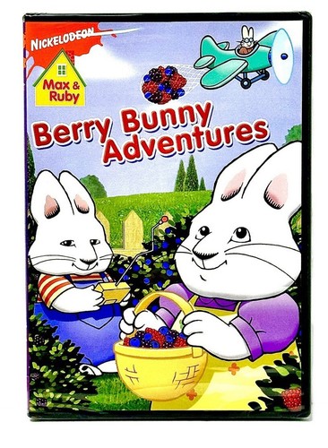 MAX & RUBY BERRY BUNNY ADVENTURES FULL FRAME DVD ADORABLE SHOW BRAND ...
