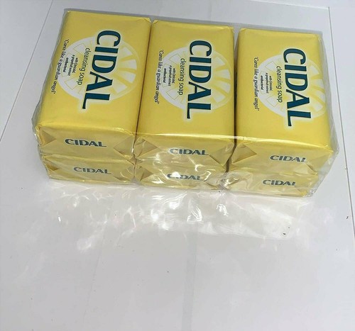 Cidal Natural Antibacterial Soap Bars Fresh 125g x 6 - USA Seller ...