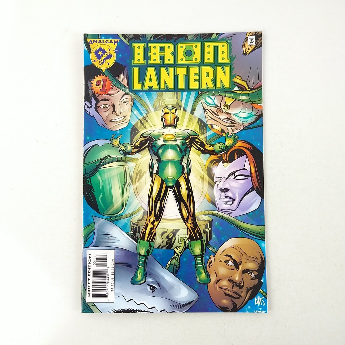 Iron Man Green Lantern Iron Lantern Amalgam Comics By Gasa979 On