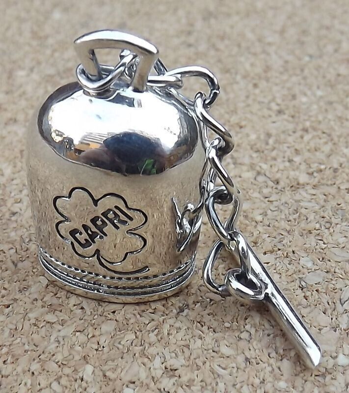 WW2 repro San Michele Capri Bell Charm sterling silver Brand new | eBay
