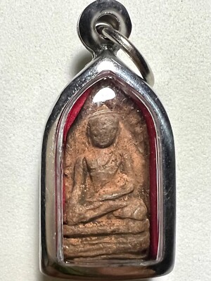 PHRA ROD LP RARE OLD THAI BUDDHA AMULET PENDANT MAGIC ANCIENT IDOL#18 ...