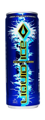 Liquid Ice Blue Energy Drink, 12 Ounce, 24 Count | eBay