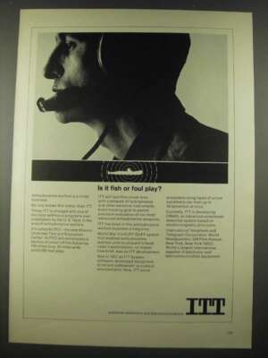 1965 ITT Ad - AUTEC Atlantic Undersea Test and Evaluation Center | eBay