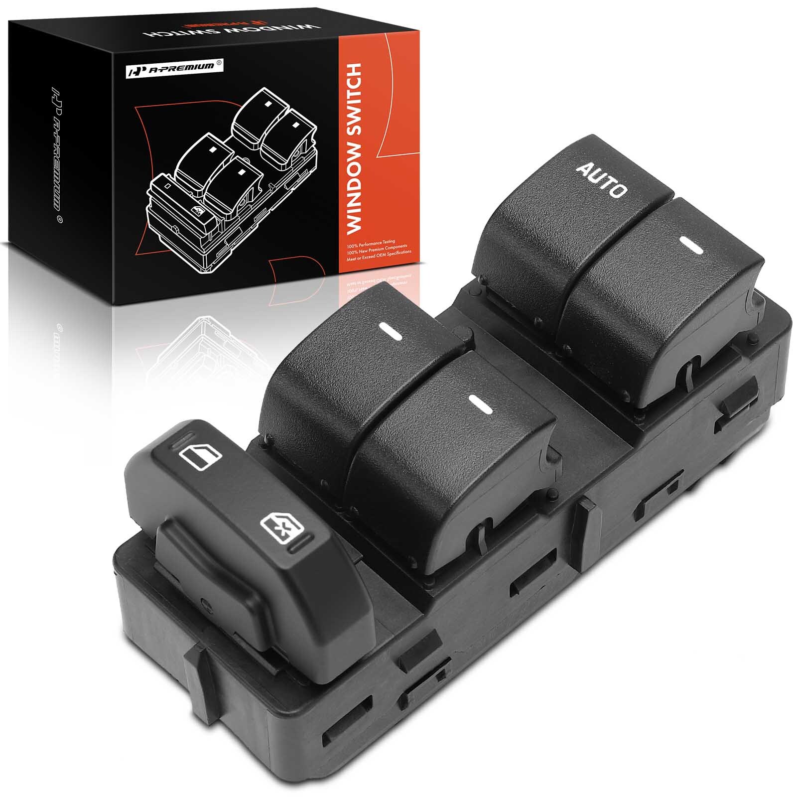 Front Driver Power Window Switch 12-Pin for Ford Edge 2011 2012 2013 ...