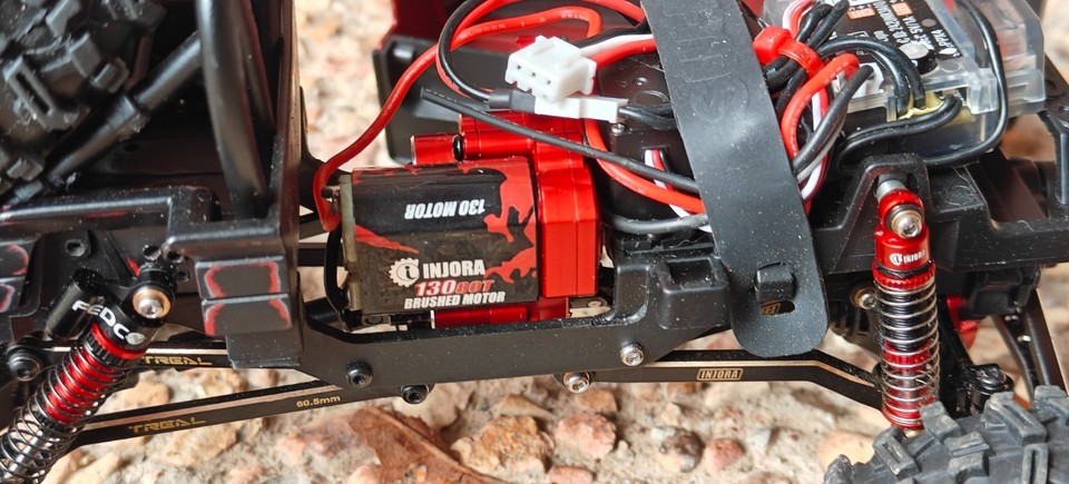 FMS 1:24 FCX24 Custom Power Wagon RTR Red – Fully Upgraded with Go Box ...