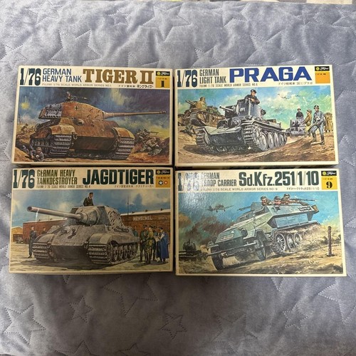 Fujimi tank plastic model Germany 4 piece set #03ec8f | eBay