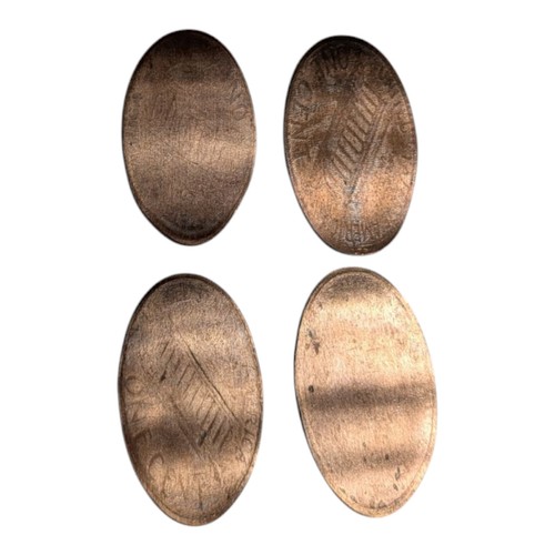 Walt Disney World Disney Pressed Pennies Team Mickey, Minnie, Goofy ...