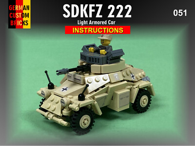 Lego - SdKfz 222 Scout Car - Digital Instructions Download!!! | eBay