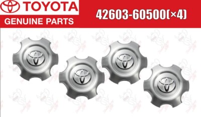 TOYOTA OEM Mid Model Wheel Center Cap 42603-60500(×4)for Land Cruiser ...
