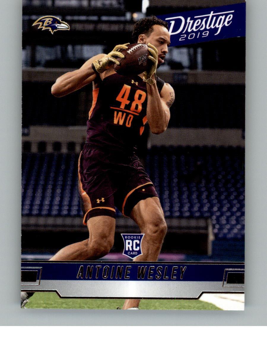 2019 Panini Prestige Antoine Wesley 288 RC Baltimore Ravens | eBay