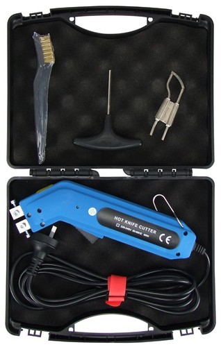 Rope Cutter Webbing Cutter Hot Knife 60 Watt CE Approved /Carry Case ...