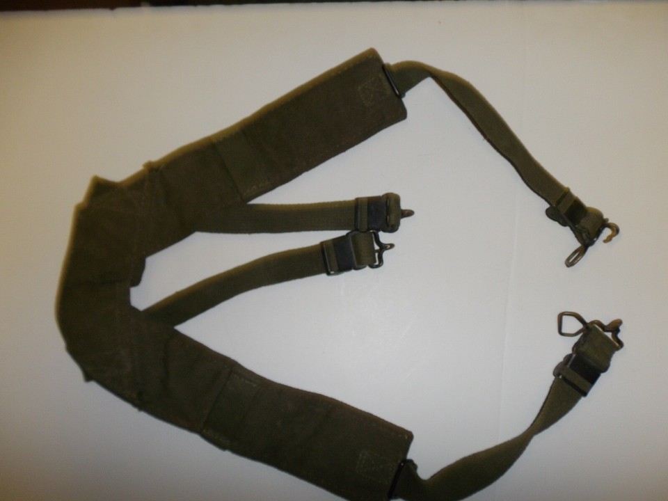 e4372 Vietnam US M-56 Army H Harness OD Canvas R26D | eBay