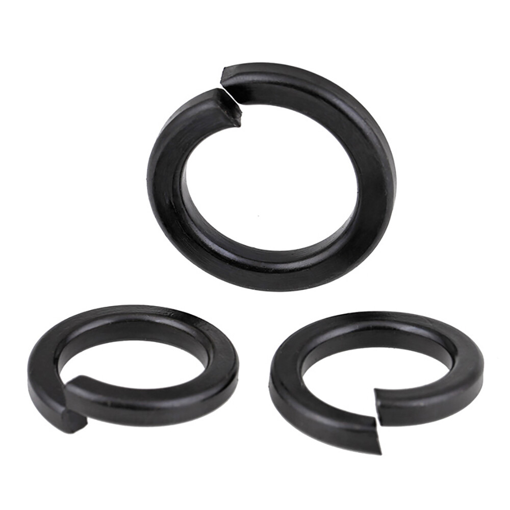 Schwarz Federringe Federscheiben M2 M3 M4 M5 M6-M30 Federring 8 ...