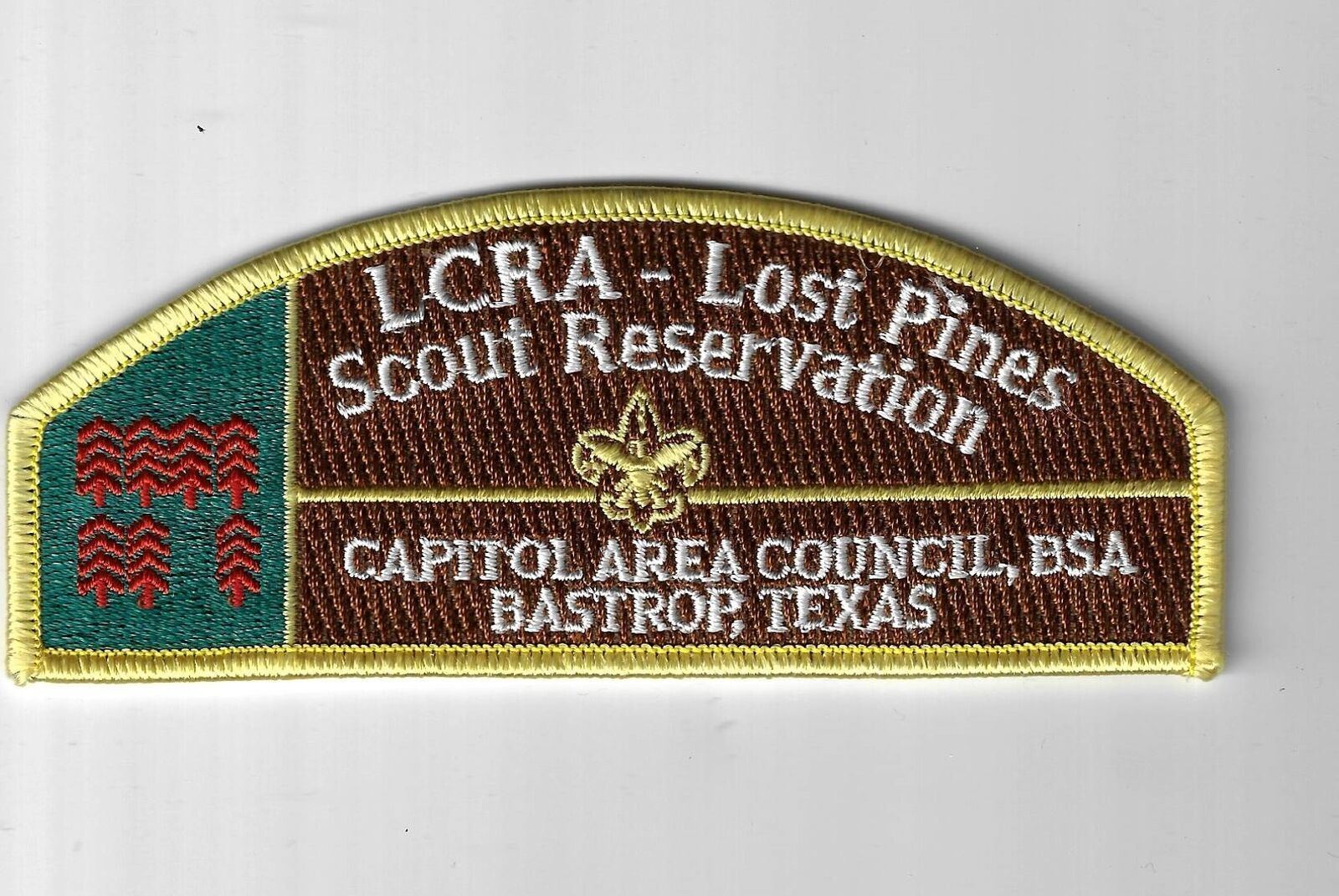 Capitol Area Council SAP SA-11b Lost Pines Scout Reservation YEL Bdr ...