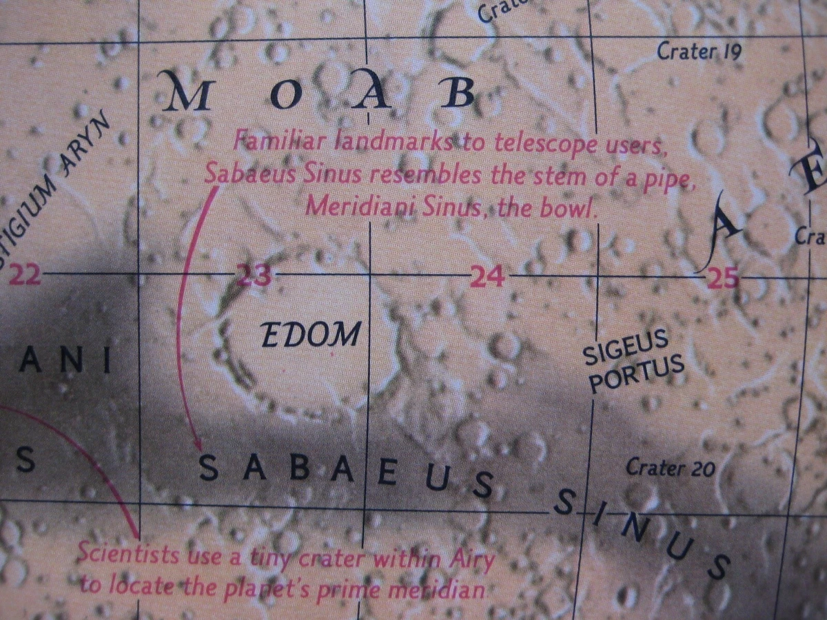 Nasa Mars Map Detailed