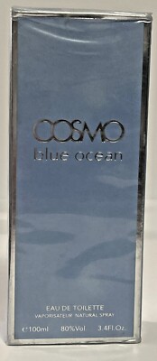 COSMO Blue Ocean EDT Spray 3.4oz NIB | eBay