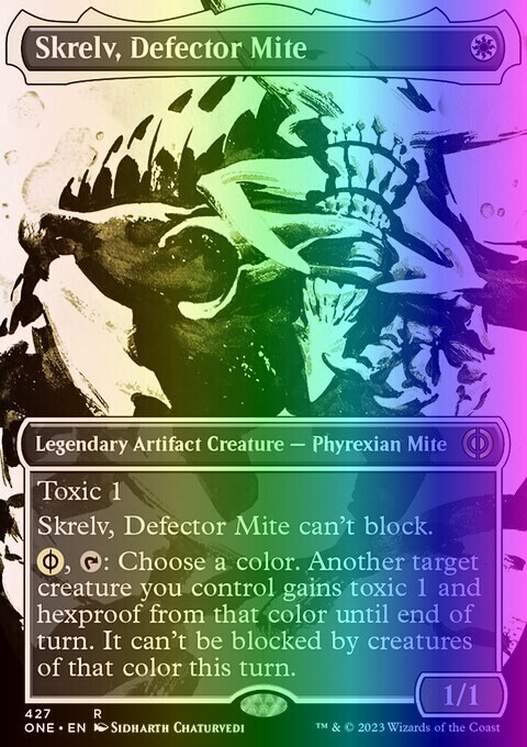 MTG Skrelv, Defector Mite (427/530) Phyrexia All Will Be One LP FOIL | eBay