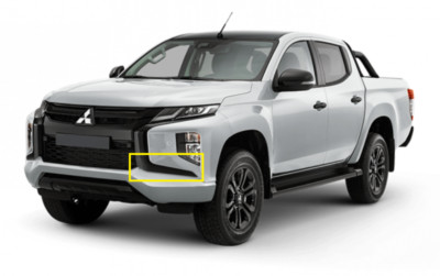 09/2020 to 11/2023 Mitsubishi MR Triton GSR - Bumper trim (Front/Left ...