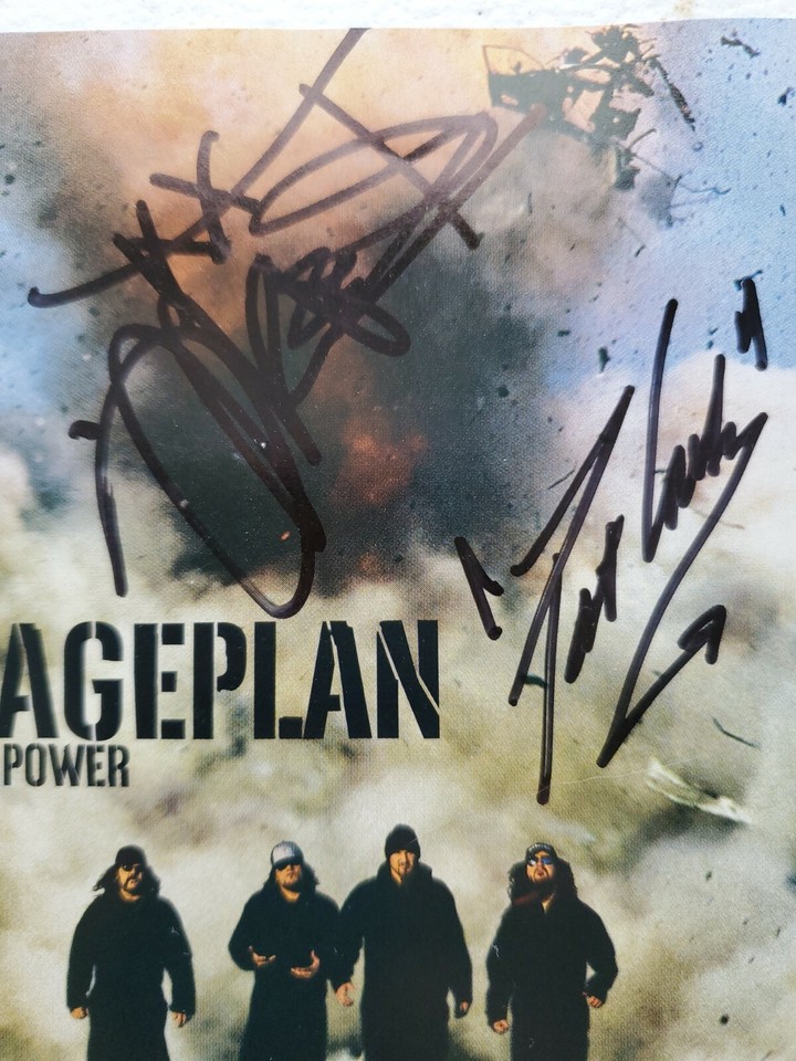 Damageplan Signed CD Cover Insert | eBay