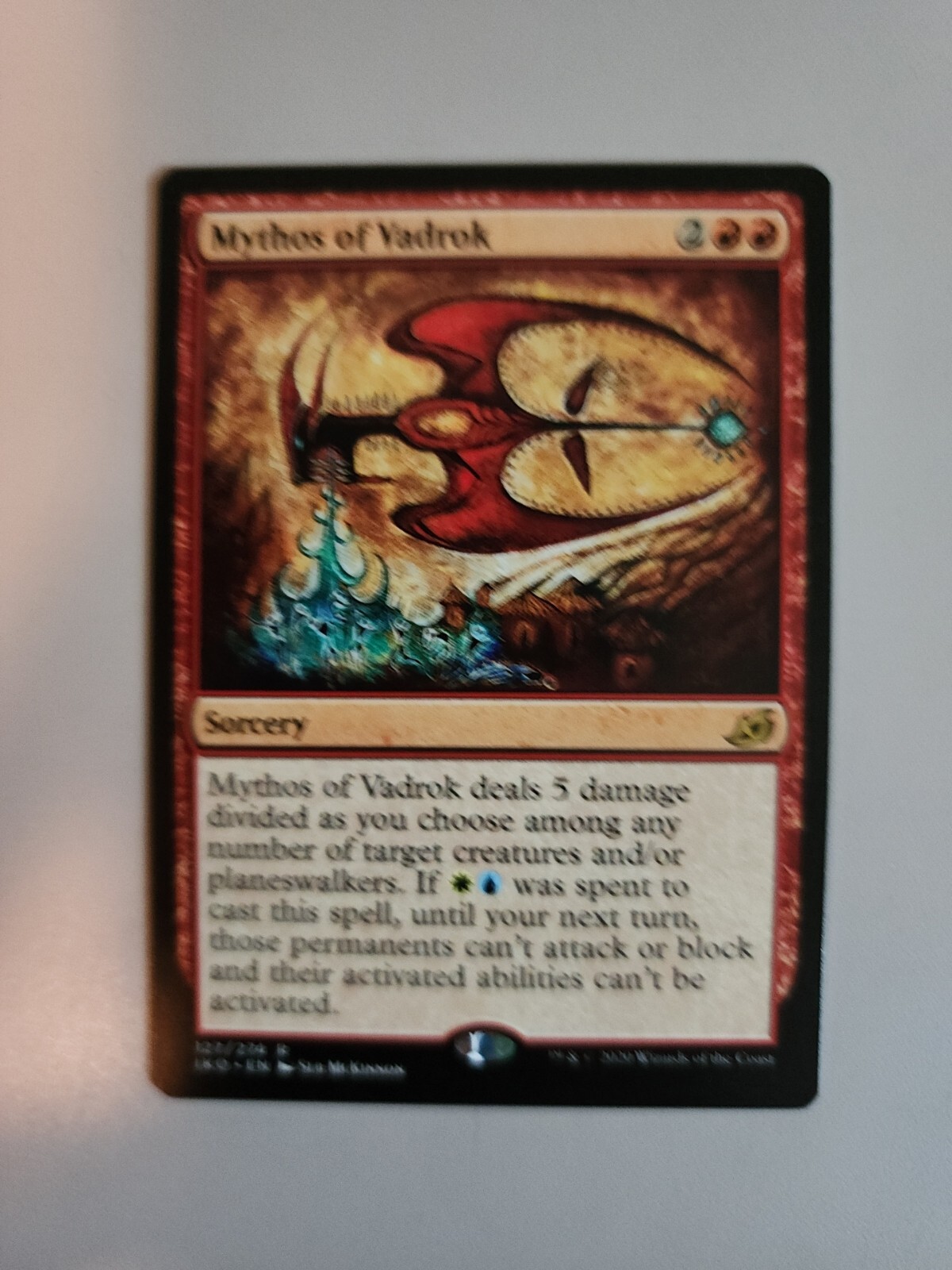 MTG Mythos of Vadrok Ikoria: Lair of Behemoths 127/274 Regular Rare ...