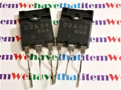 2SD2634 / D2634 / TRANSISTOR / 2 PIECES (qzty) | eBay