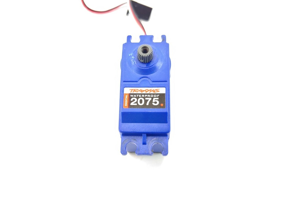 NEW Traxxas 2075 Waterproof Steering Servo Gray High Torque Slash 4x4 ...