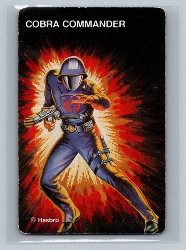 1982 Hasbro GI Joe Card Game Cobra Commander | eBay