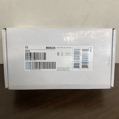 NEW Bosch D928 Dual Phone Line Switcher | eBay