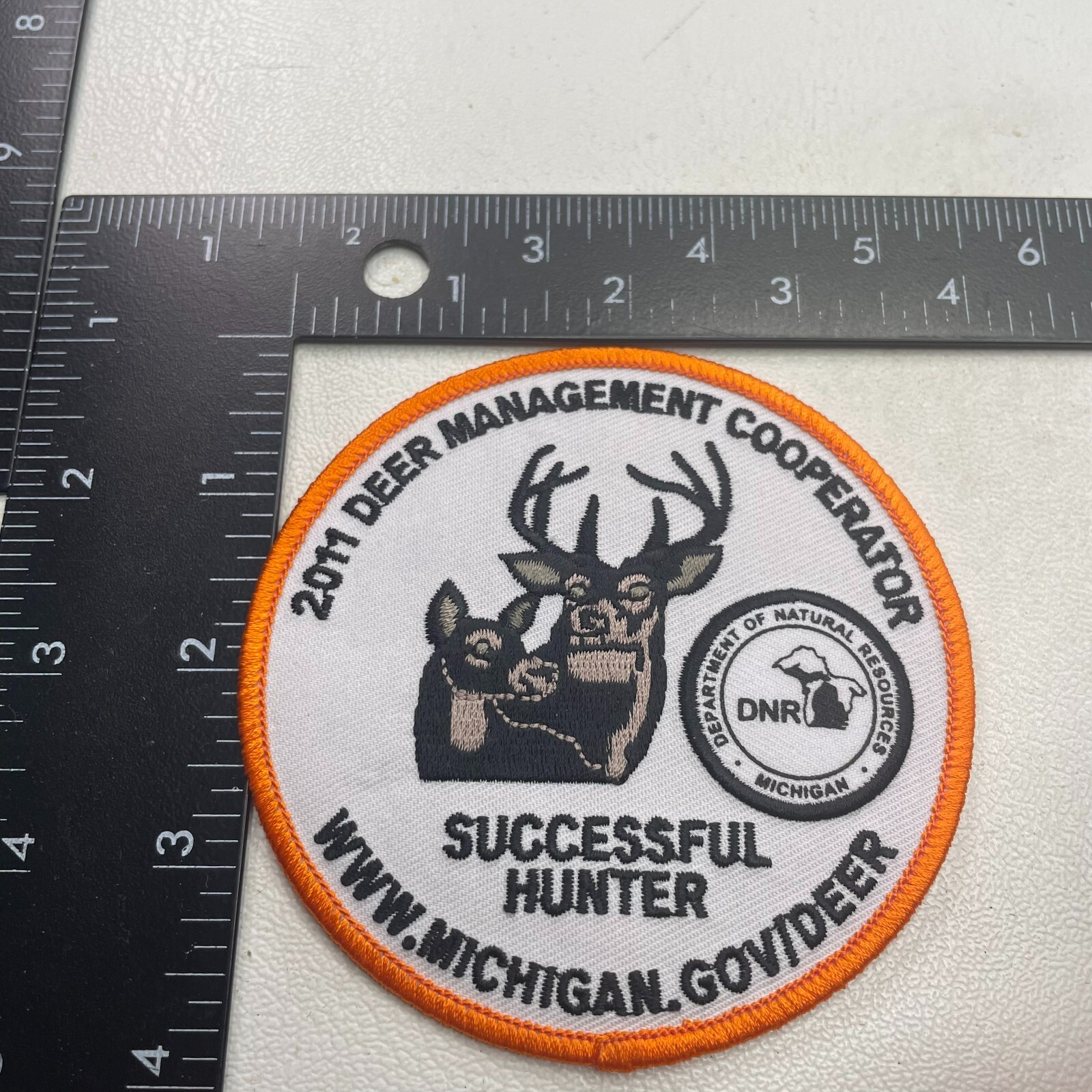 2011 DNR MICHIGAN DEER MANAGEMENT DEER SUCCESSFUL HUNTER Patch 381V | eBay