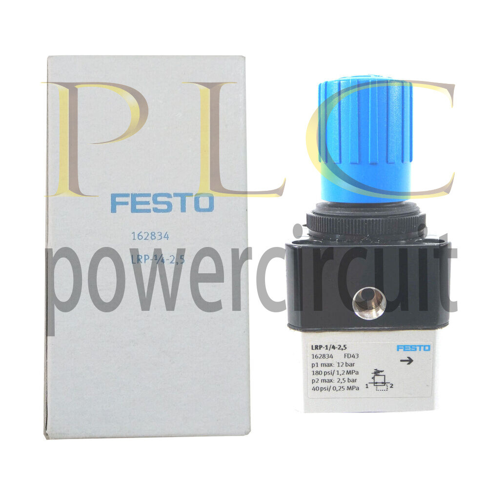 New In Box FESTO LRP-1/4-2,5 162834 Precision Pressure Regulator 1PCS ...