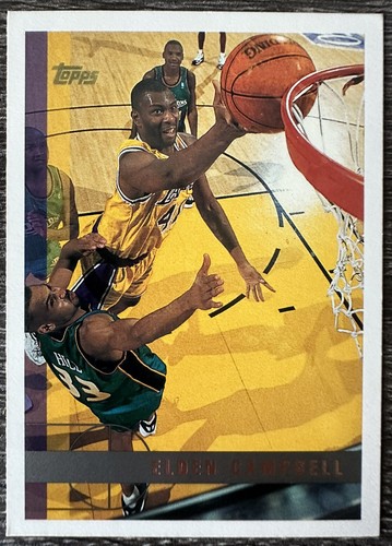 Elden Campbell 1997-98 Topps LA Lakers Card #74, Excellent Condition | eBay