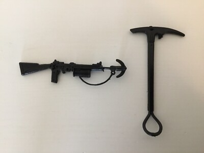 GI Joe Alpine Grappling Hook Gun & Pick Axe Accessory - Read ...