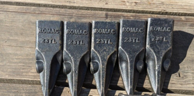 Romac 23TL 5 Pack Bucket Teeth (G3CB) | eBay