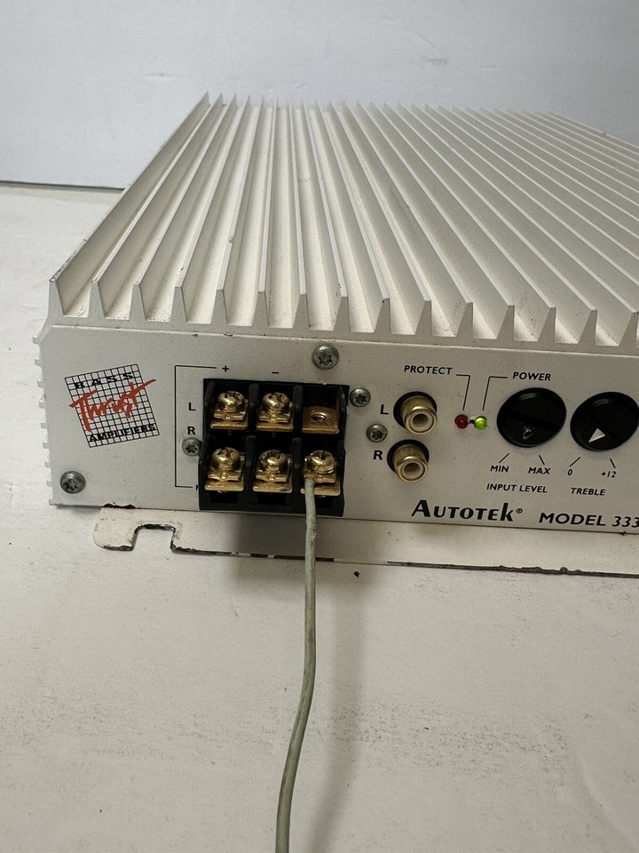 RARE Autotek model 333 Car Amplifier THE MEAN MACHINE | eBay