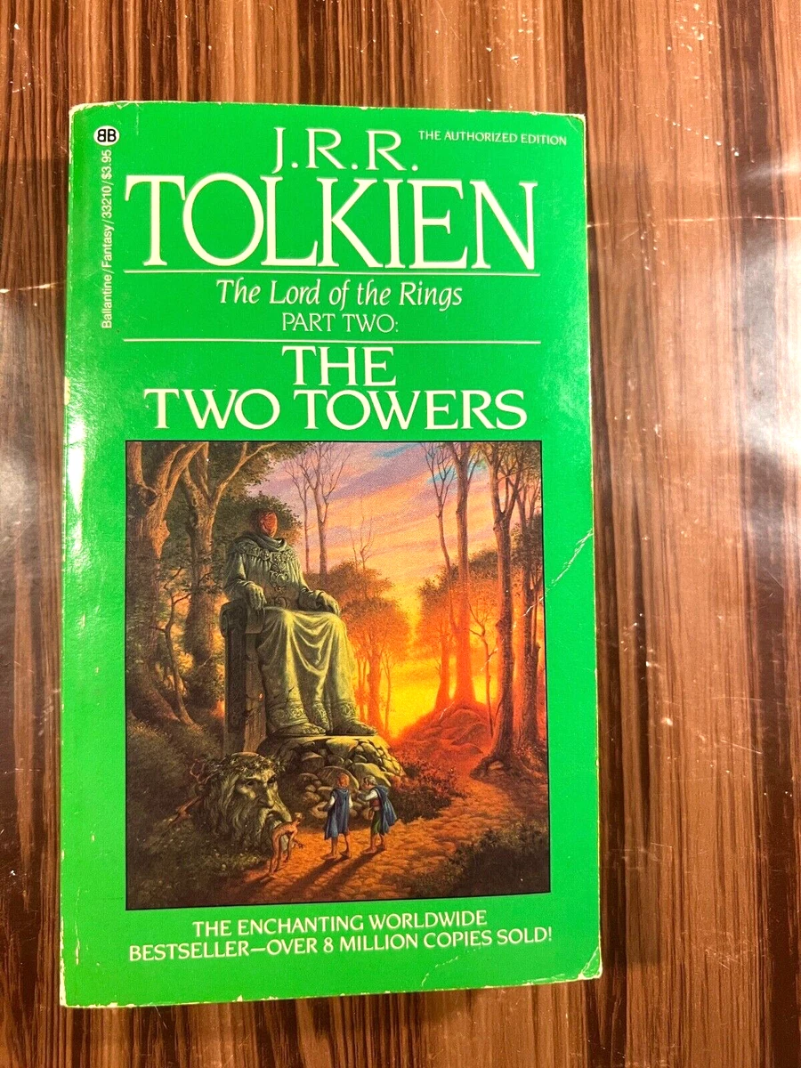Lord Of The Rings Two Towers Book Cover