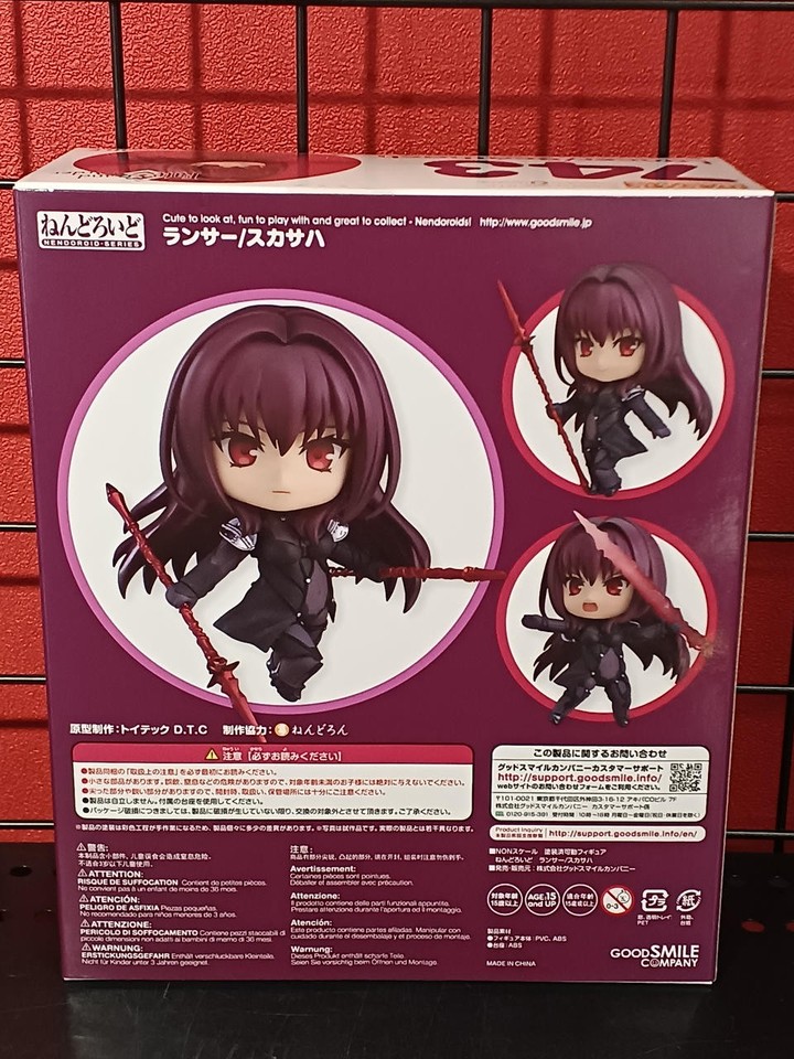 Fate Grand Order Model Number Nendoroid Lancer Scathach Good Smile ...