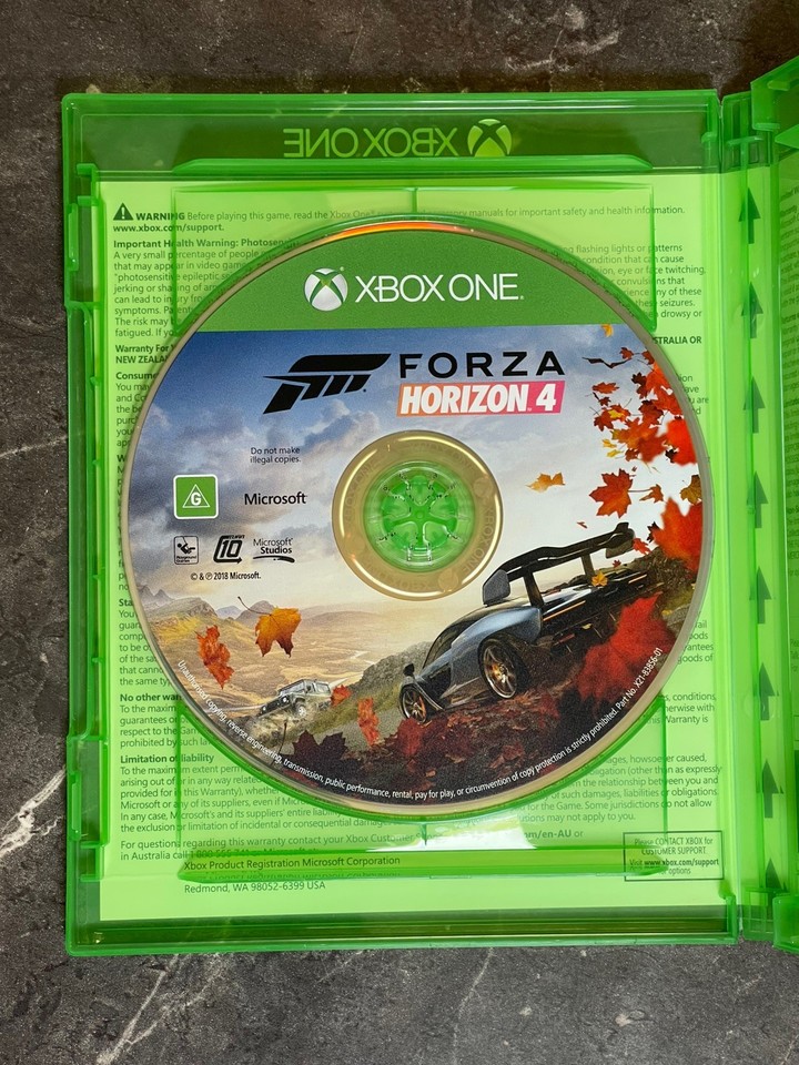 Forza Horizon 4 Microsoft Xbox Series X One Excellent As New Condition ...