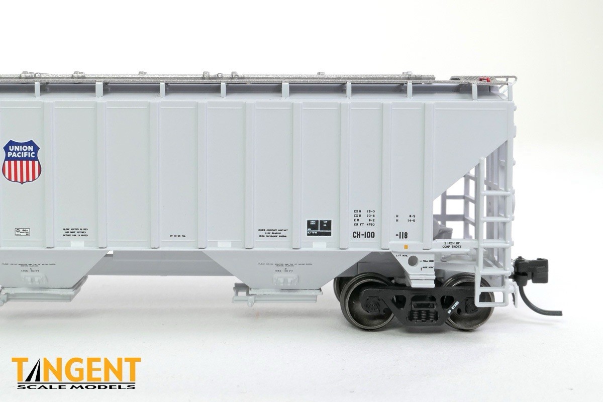 TANGENT N SCALE Trinity 4750 Covered Hopper 81012 Union Pacific ...